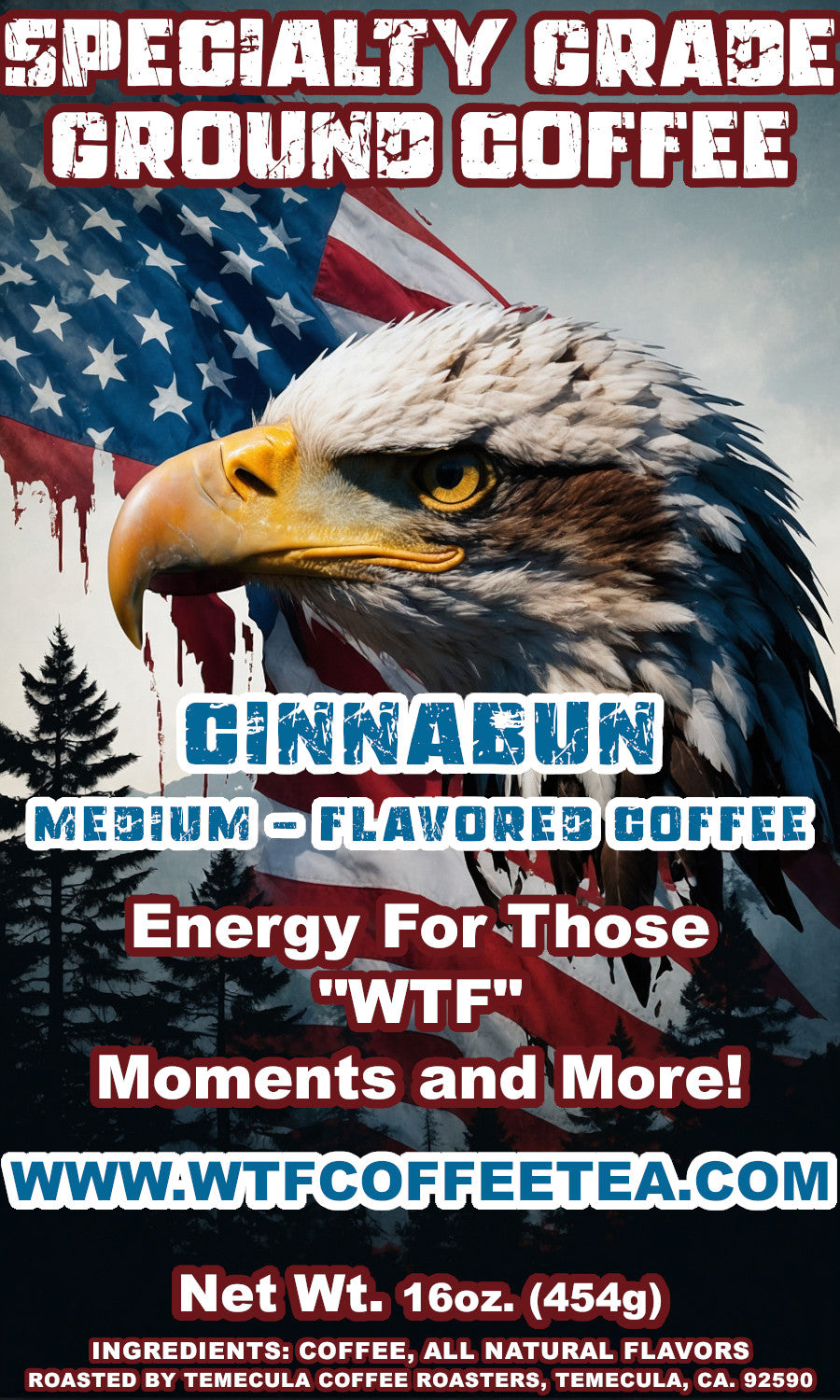 Cinnabun Flavored Coffee – Whiskey Tango Foxtrot Coffee & Tea